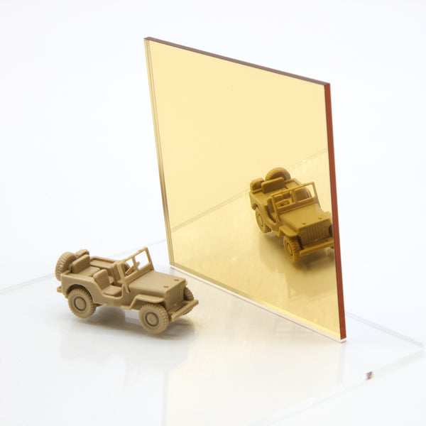Mirror Gold Perspex Acrylic Sheets – Kingdom Plastics